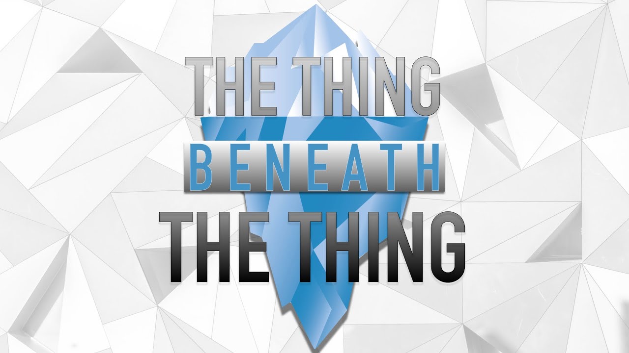 The Thing Beneath The Thing - "Why Are You The Way That You Are?" - YouTube