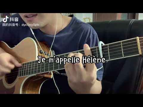 Hélène : Je m'appelle Hélène | Guitar cover by RaleighGuitar - YouTube