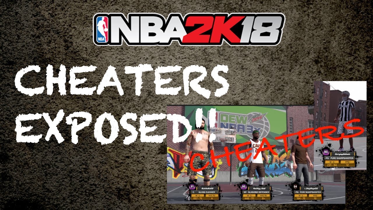 NBA 2K18 - CHEATERS & SELLOUTS EXPOSED!! REPORT THEM! - YouTube