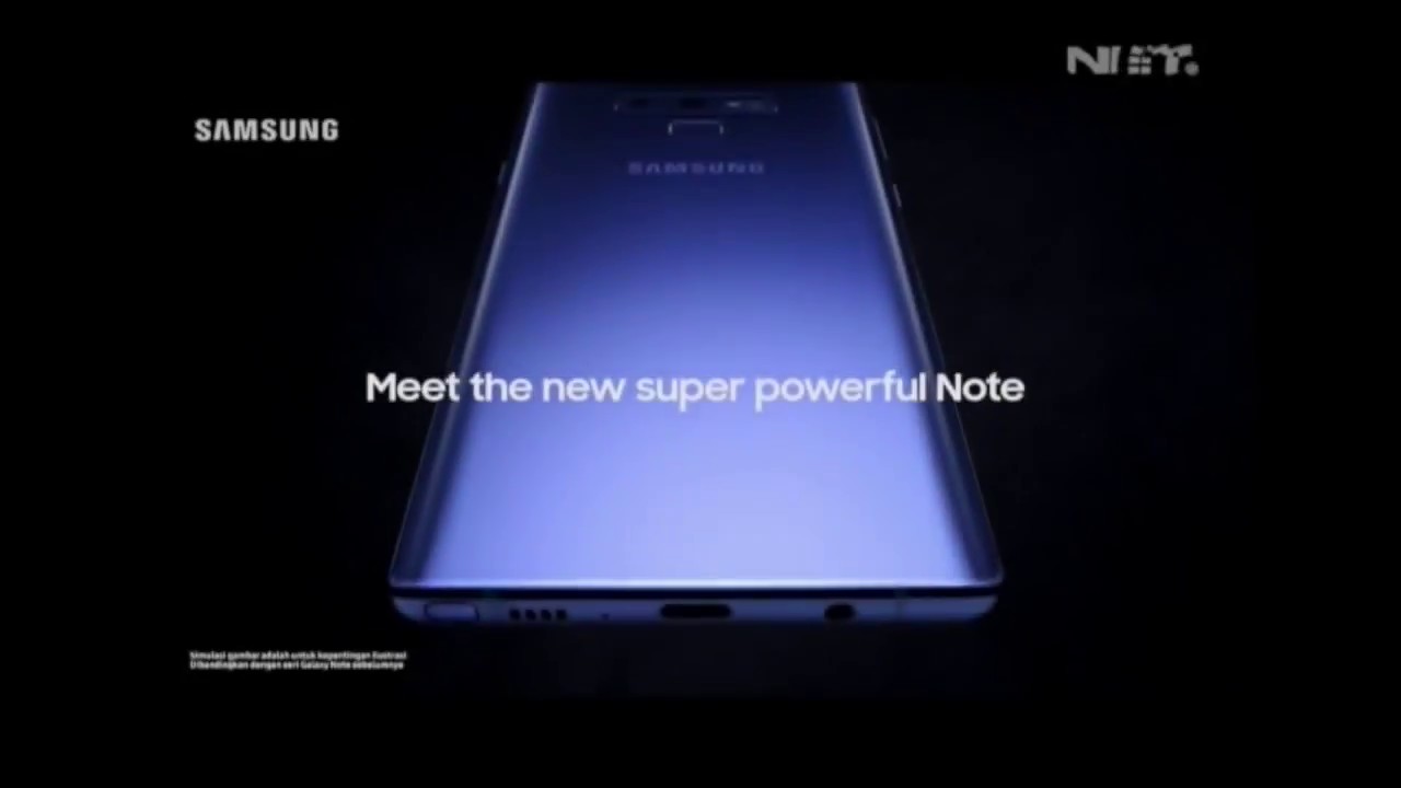 Iklan Samsung Galaxy Note9 - Pre Order - YouTube