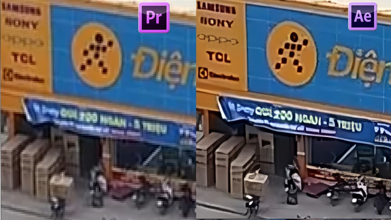 super resolution for your videos in after effects- neural enhancement ...