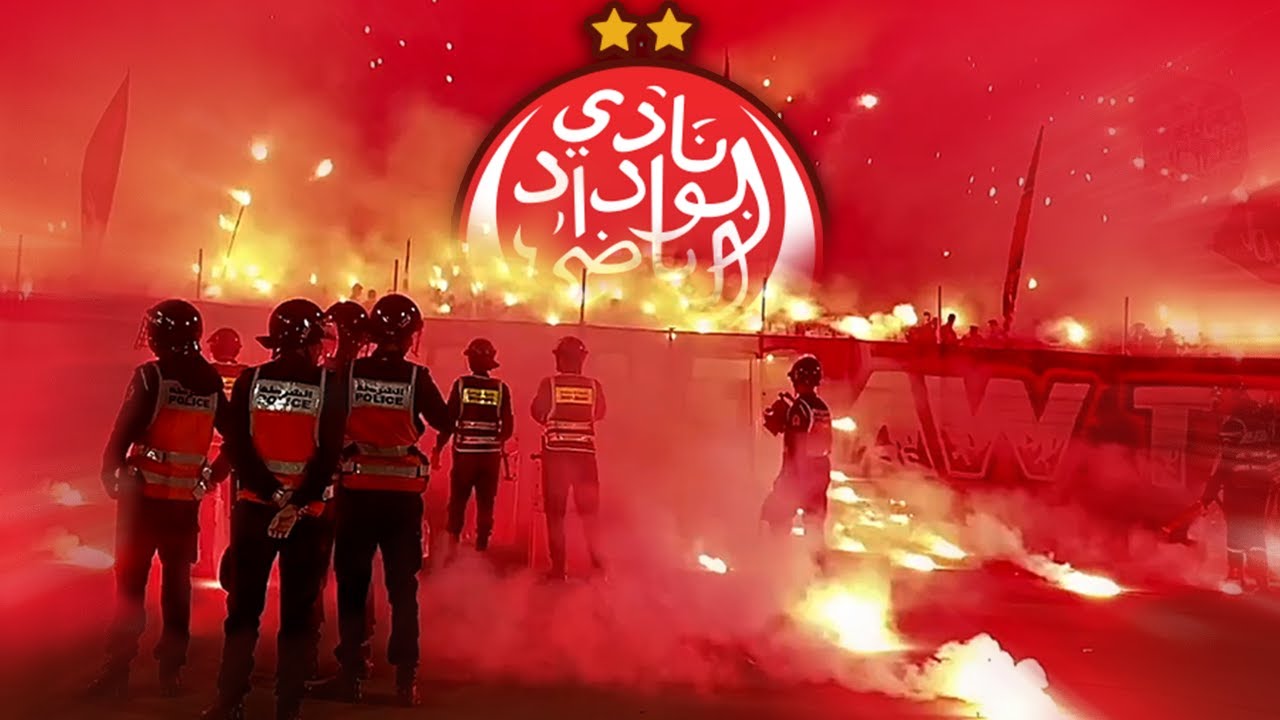 A TORCIDA DO WYDAD CASABLANCA INCENDI0U TUDO! 🔥 Craquage Ultras Winners ...