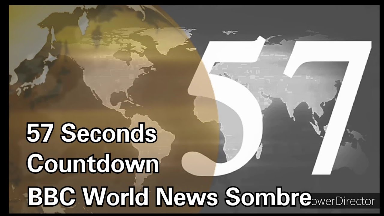 57 Seconds Countdown - BBC World News Sombre Countdown Version - YouTube