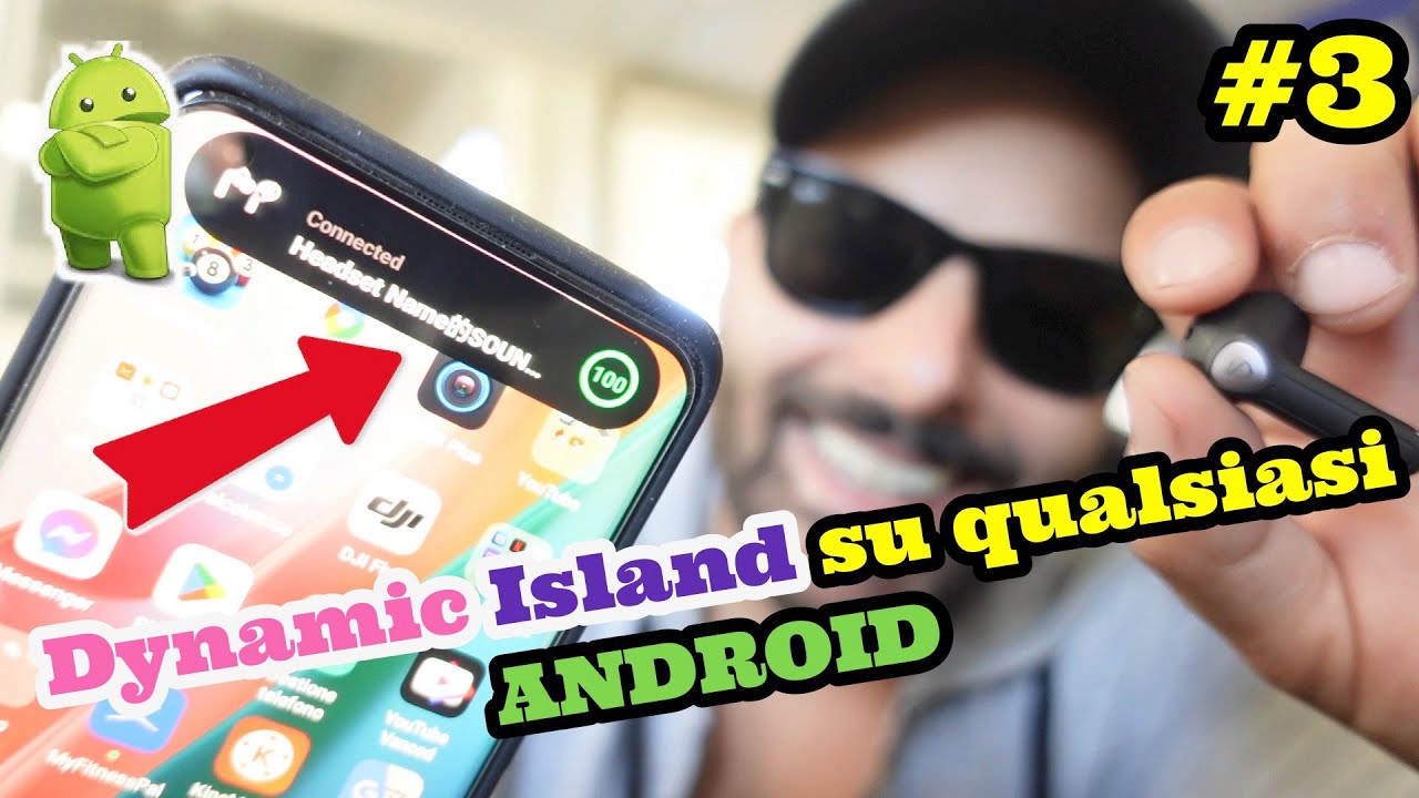 Come Installare Dynamic Island su qualsiasi ANDROID - YouTube