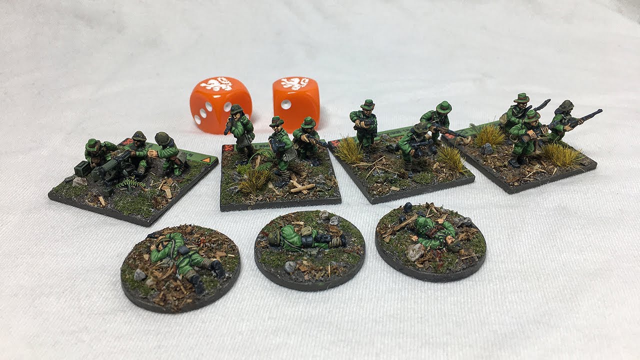 Build, Paint & Base 15mm KNIL Infantry, Dutch East Indies, 1942 ...