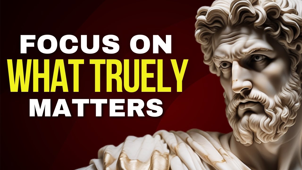 Focus On Yourself, Stop Wasting Your Time | Stoicism Life-Changing ...