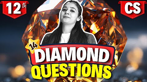 4AM🕓 - Diamond 💎 Question Series for Class 12 Computer Science 🏆 - YouTube