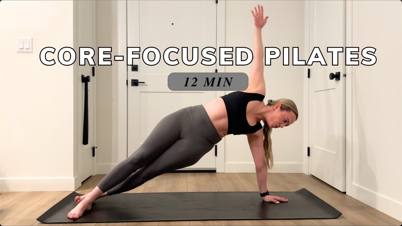 🔥 12-MINUTE CORE-FOCUSED MAT PILATES | Strengthen & Sculpt Your Abs ...