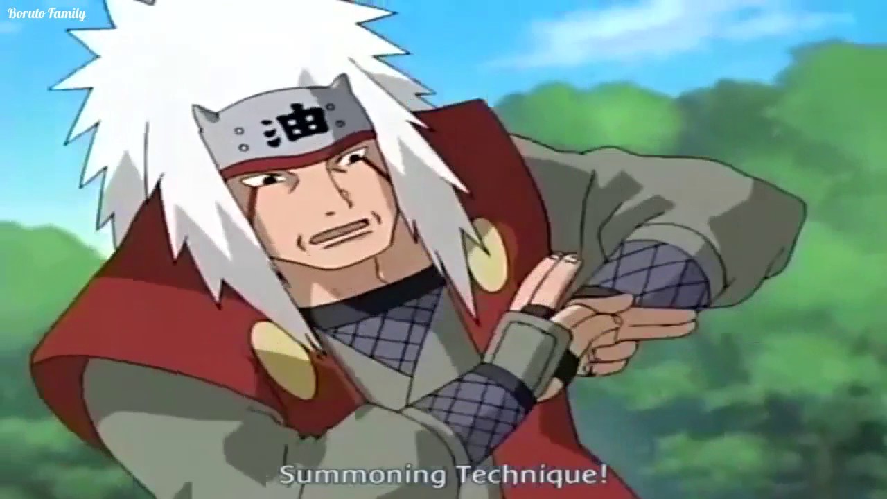 Jiraiya's Kuchiyose no Jutsu - YouTube