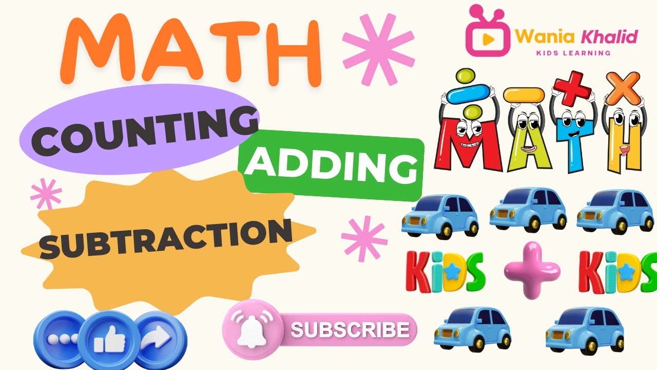 Learn Math for Kids | Fun Counting, Addition, & Subtraction Games for ...