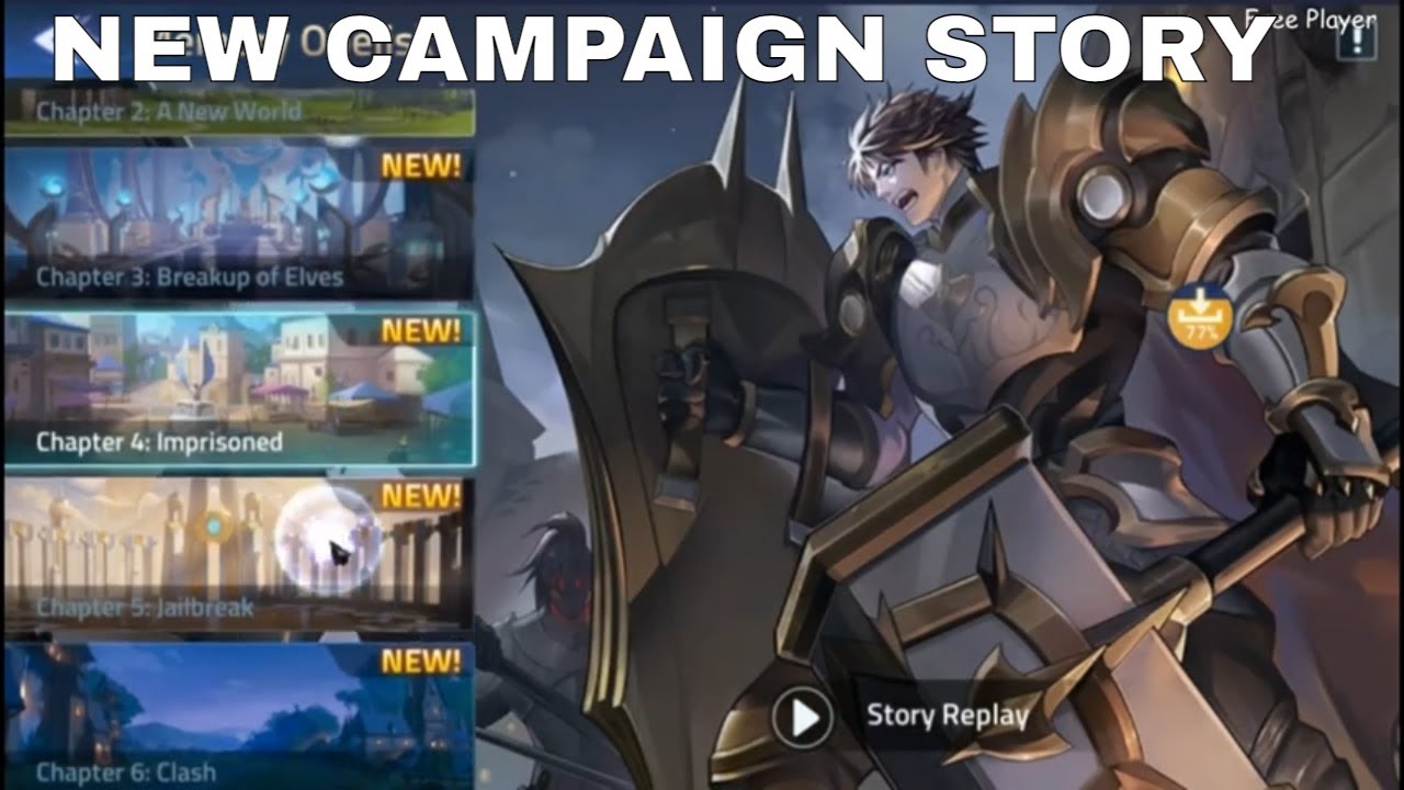 NEW CAMPAIGN STORY MOBILE LEGENDS ADVENTURE - YouTube