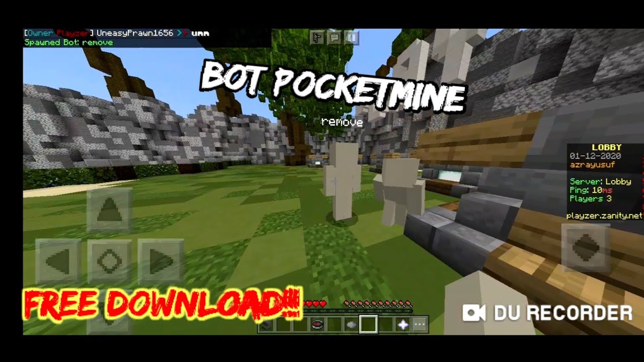 Plugin Bot Pocketmine||Free Download - YouTube