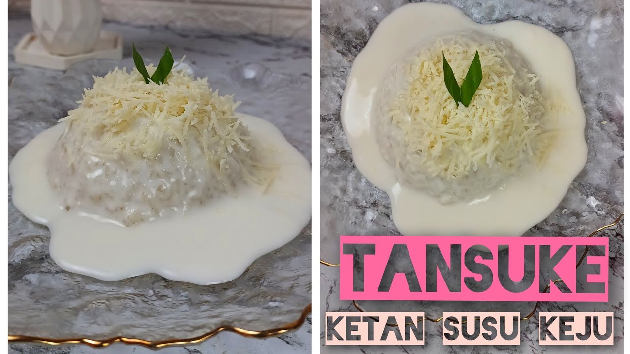Resep Cara Membuat Ketan Susu Keju, Legit dan Pulen Banget - YouTube