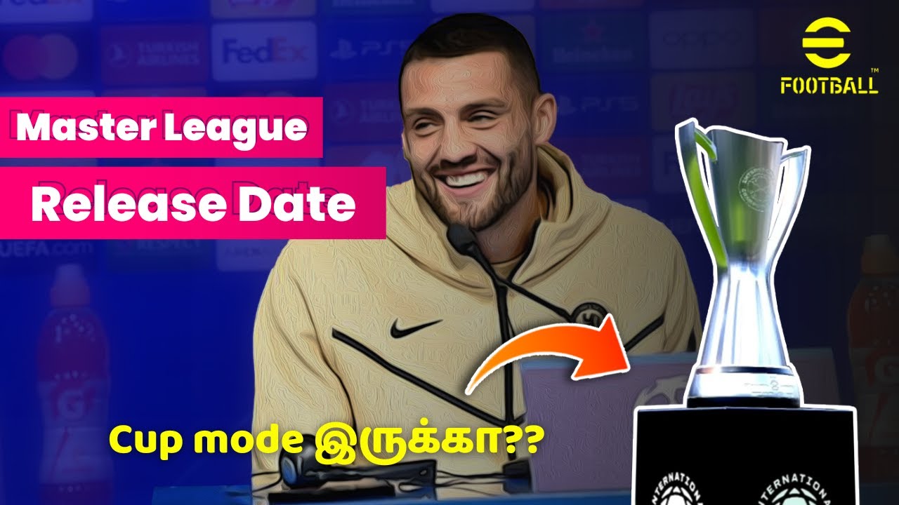 NEW MASTER LEAGUE & EDIT MODE | Master League Coming In Mobile Official ...
