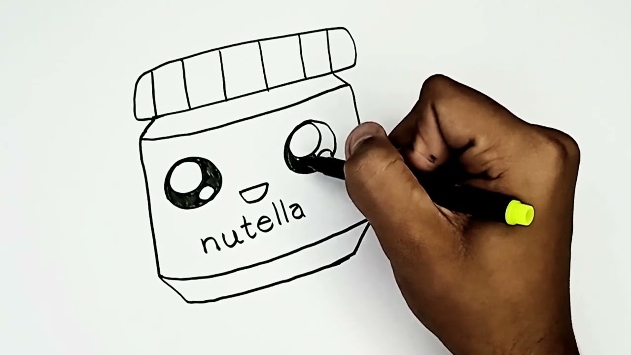 Nutella Tumblr Drawing