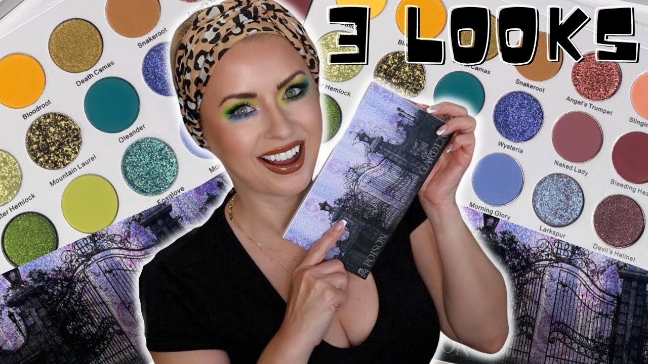 Bella Beaute Bar Cosmetics Poison Garden 2 Palette | 3 Looks | Steff's ...