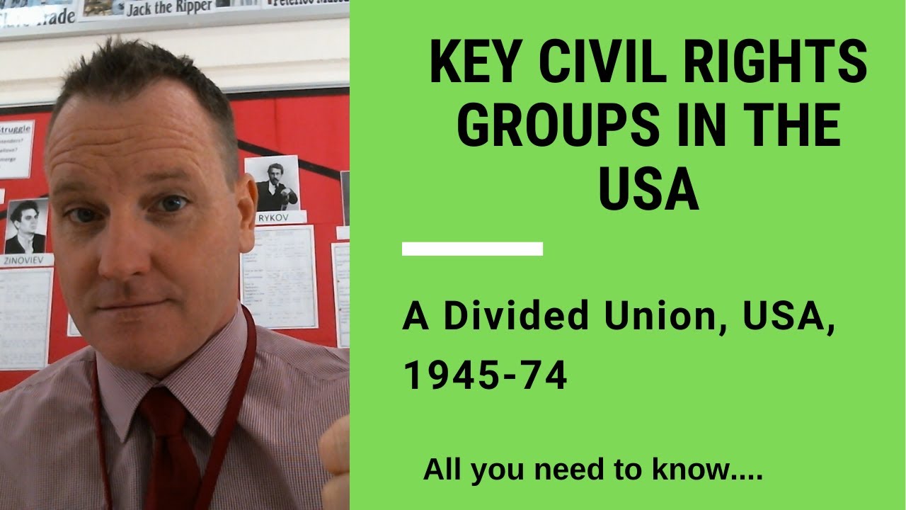 Key Civil Rights groups - a brief explanation - YouTube