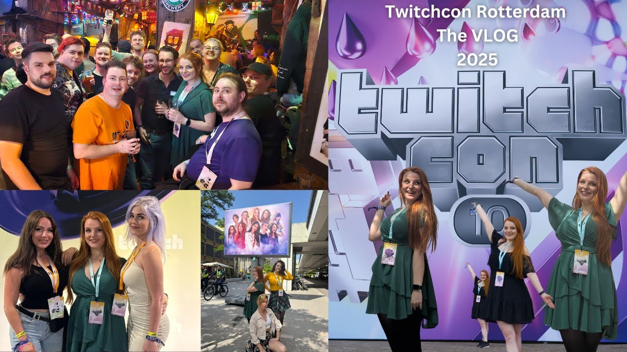 Together with Viev's community to Twitchcon Rotterdam '25 the VLOG ...
