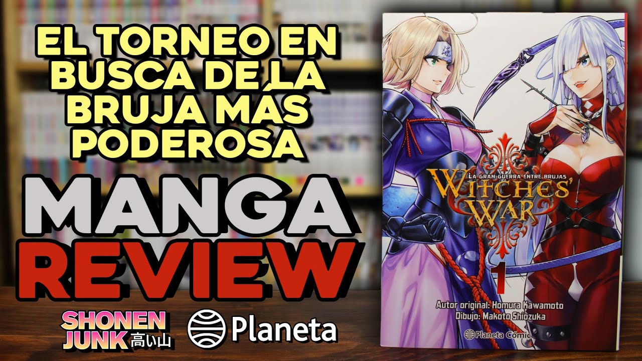 Witches War tomo 1 | Manga Review | Planeta Comic Mx - YouTube