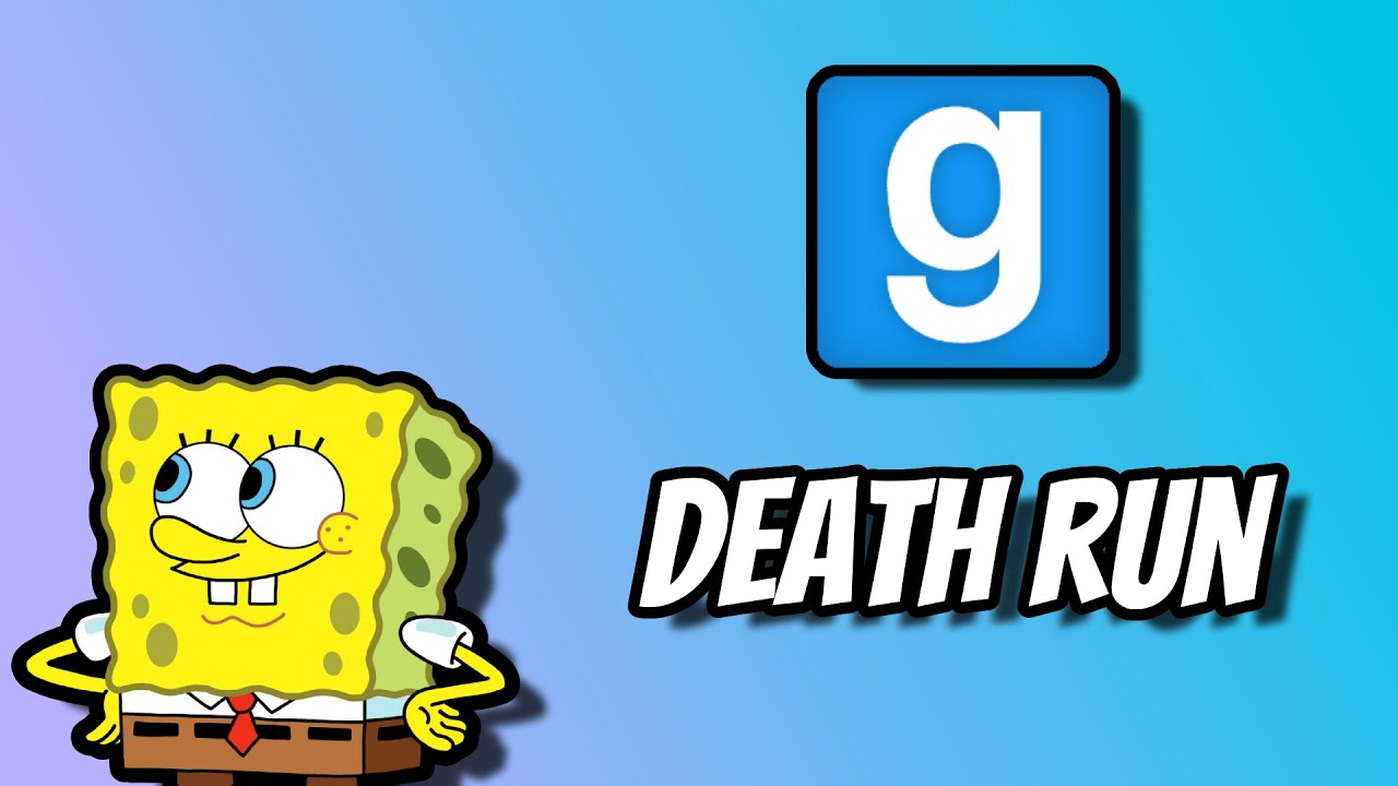 Gmod Deathrun Funny Moments (SpongeBob Map) - YouTube