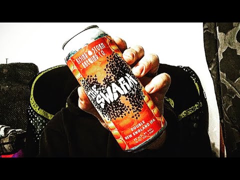 #125 The Swarm Double New England IPA Rising Storm Brewing craft beer ...