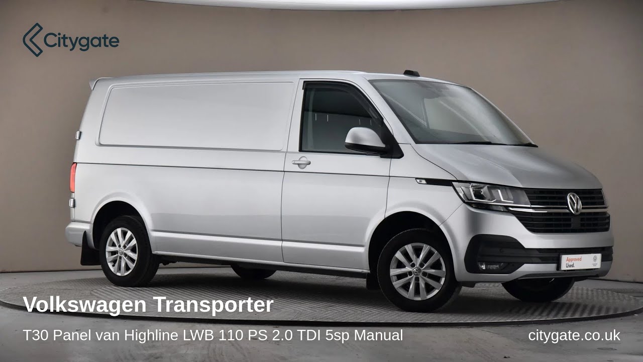 Volkswagen Transporter - T30 Panel van Highline LWB 110 PS 2.0 TDI 5sp ...
