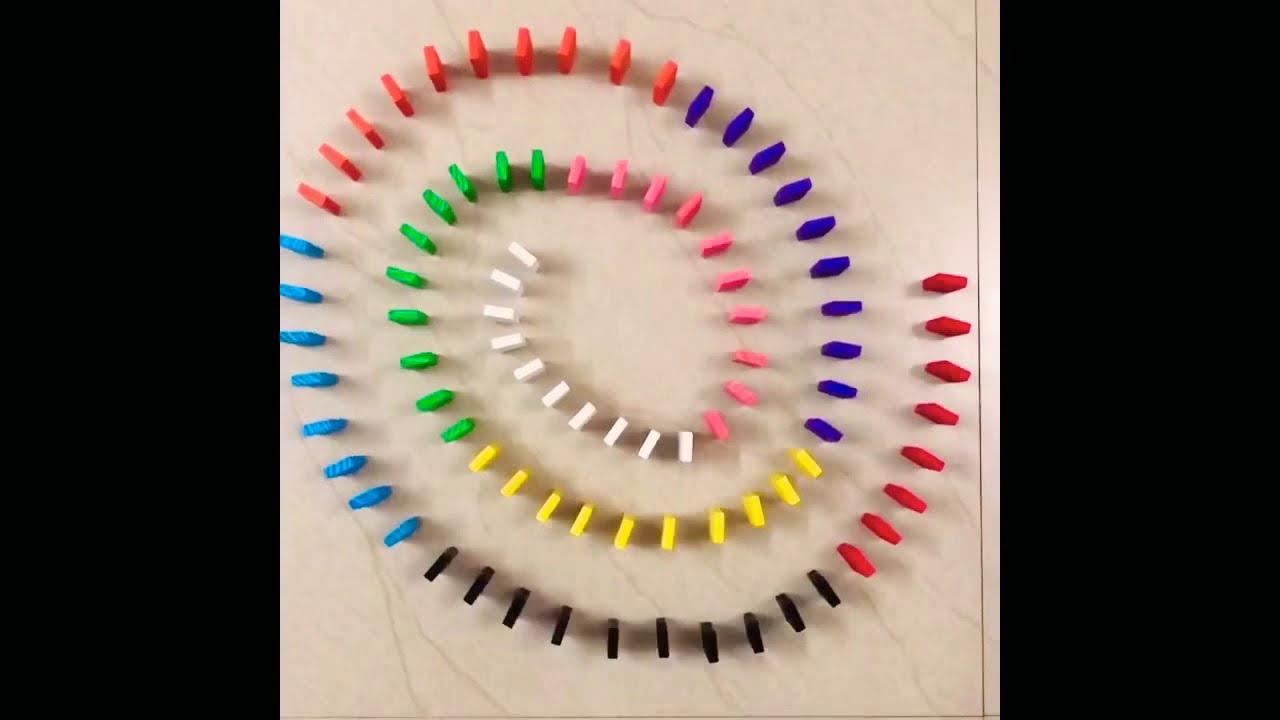 Domino Blocks pattern|Dominoes fall| Dominoes making for beginners ...