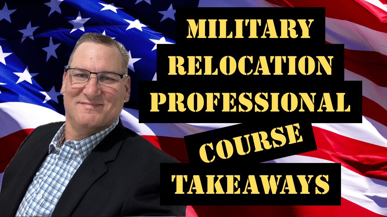 Military Relocation Professional (MRP) Course Takeaways - YouTube