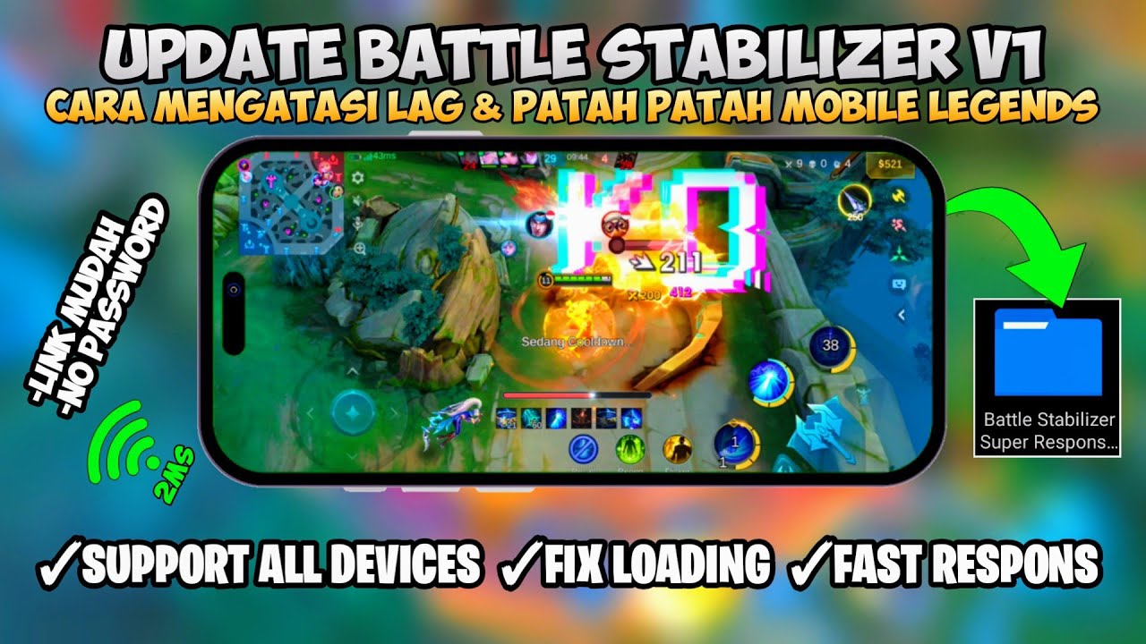 Update ‼ Config ML Anti Lag Battle Stabilizer | Lag Fix Frame Drop ...
