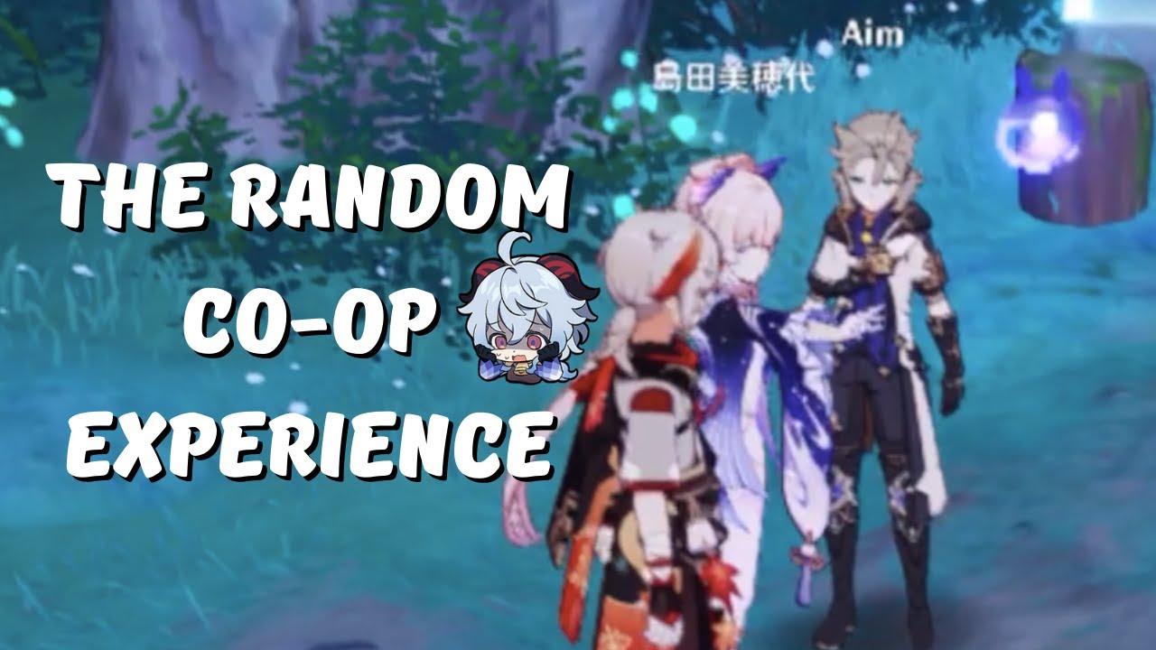 I tried RANDOM CO-OP for the 1st time... - YouTube