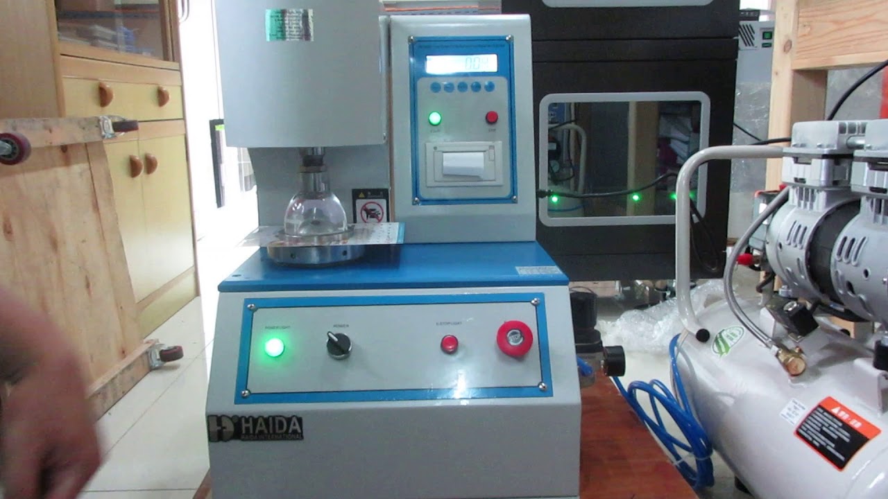 Auto Bursting Tester Model HD A504 test - YouTube