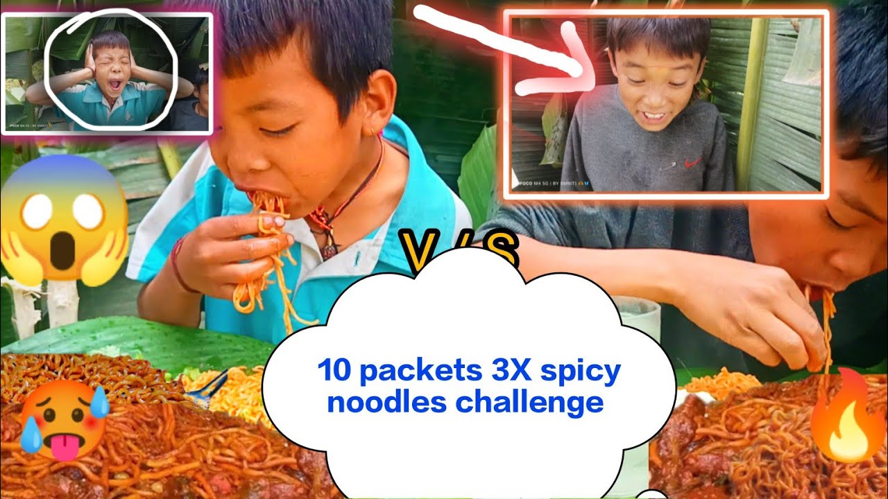 🥵NOODLES CHALLENGE EATING CHALLENGE INDIAN 😱 - YouTube