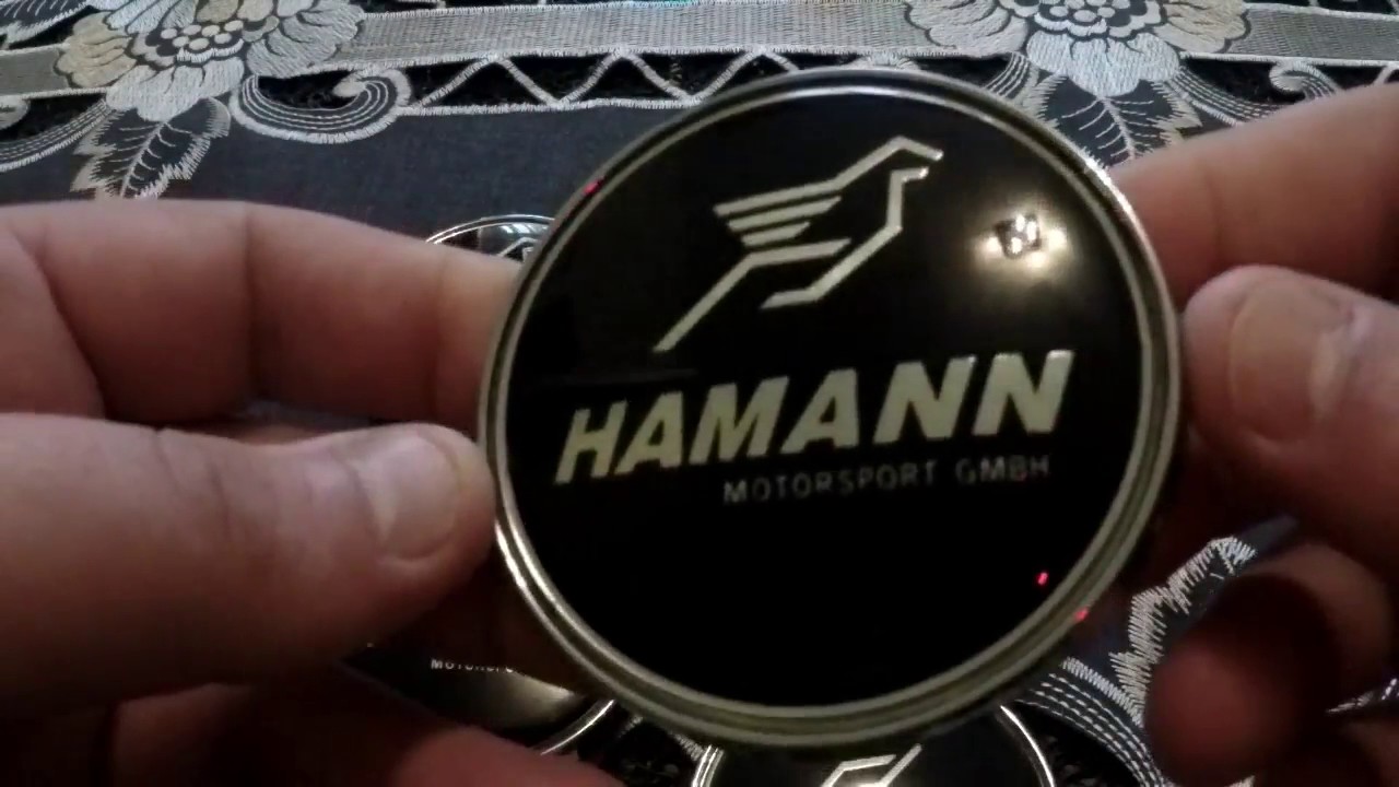 BMW Logo Emblem HAMANN Black - YouTube