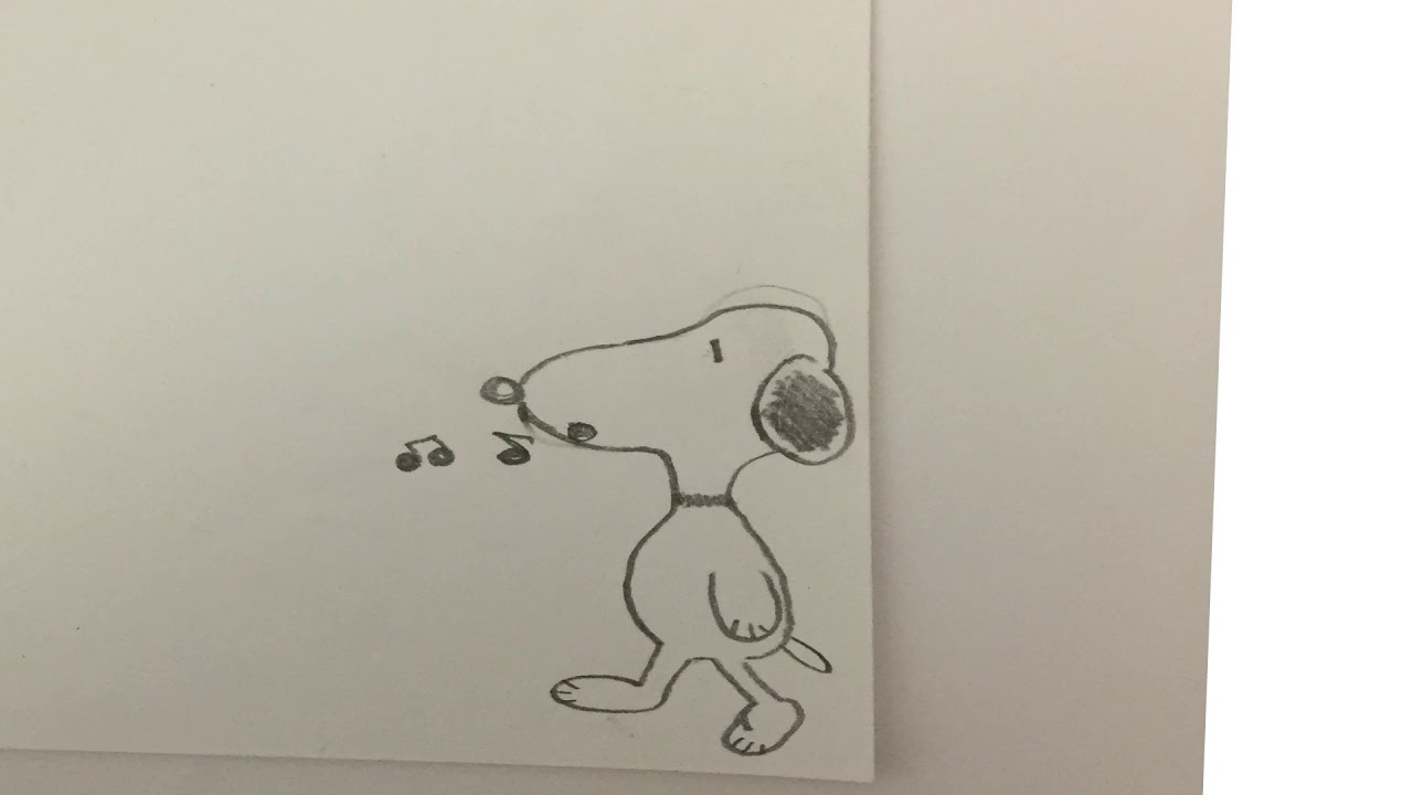 Snoopy Pencil Test - YouTube