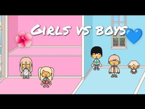 Girls vs boys 😱/who's better???/with voice - YouTube