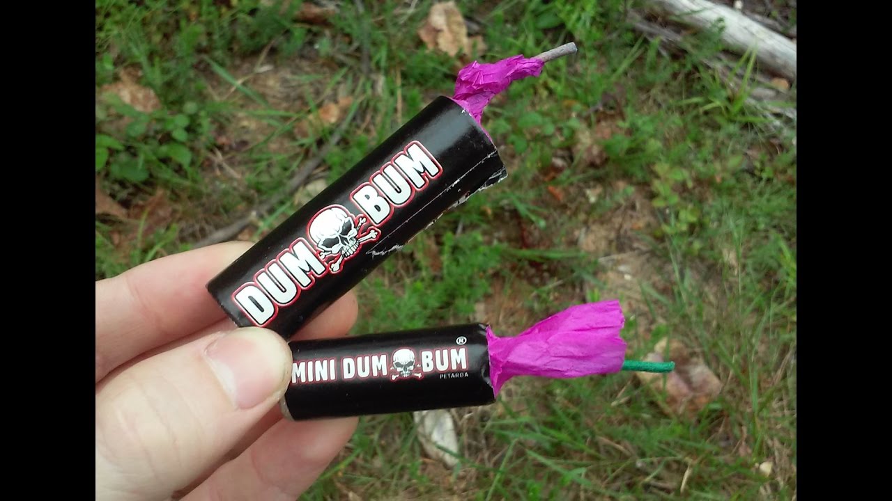 Mini Dum Bum vs Dum Bum - Klásek Pyro - YouTube