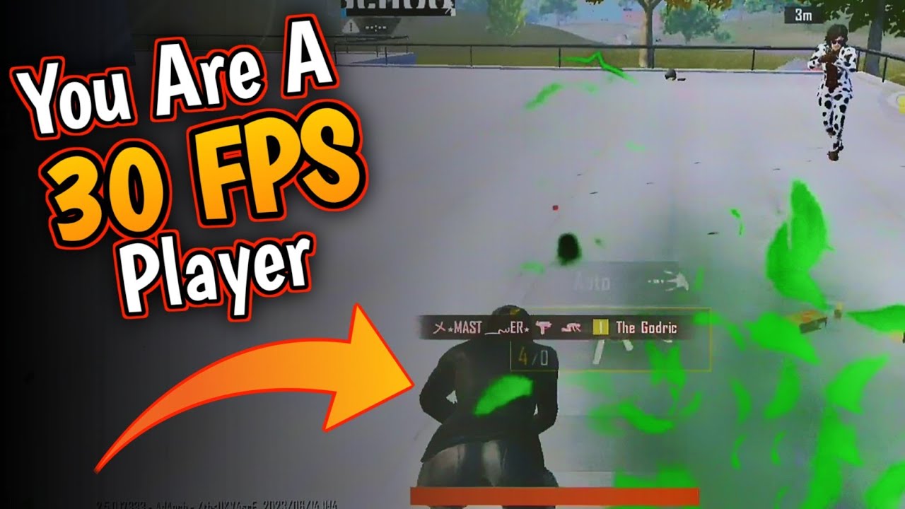 Are You A 30 FPS Player | How to Play on 30 FPS ? - YouTube