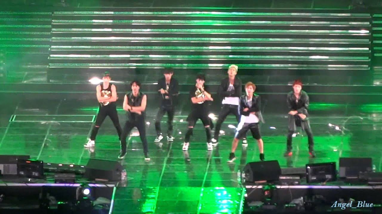 140831 Lotte Family Concert - BTS (방탄소년단) - Boy in Luv Fancam - YouTube