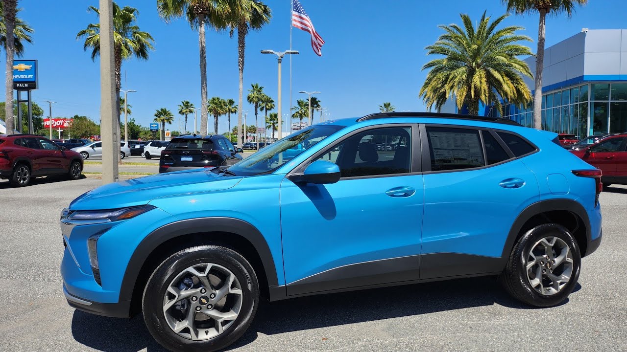 2025 Chevrolet Trax LT "Marina Blue Metallic" en Español - YouTube