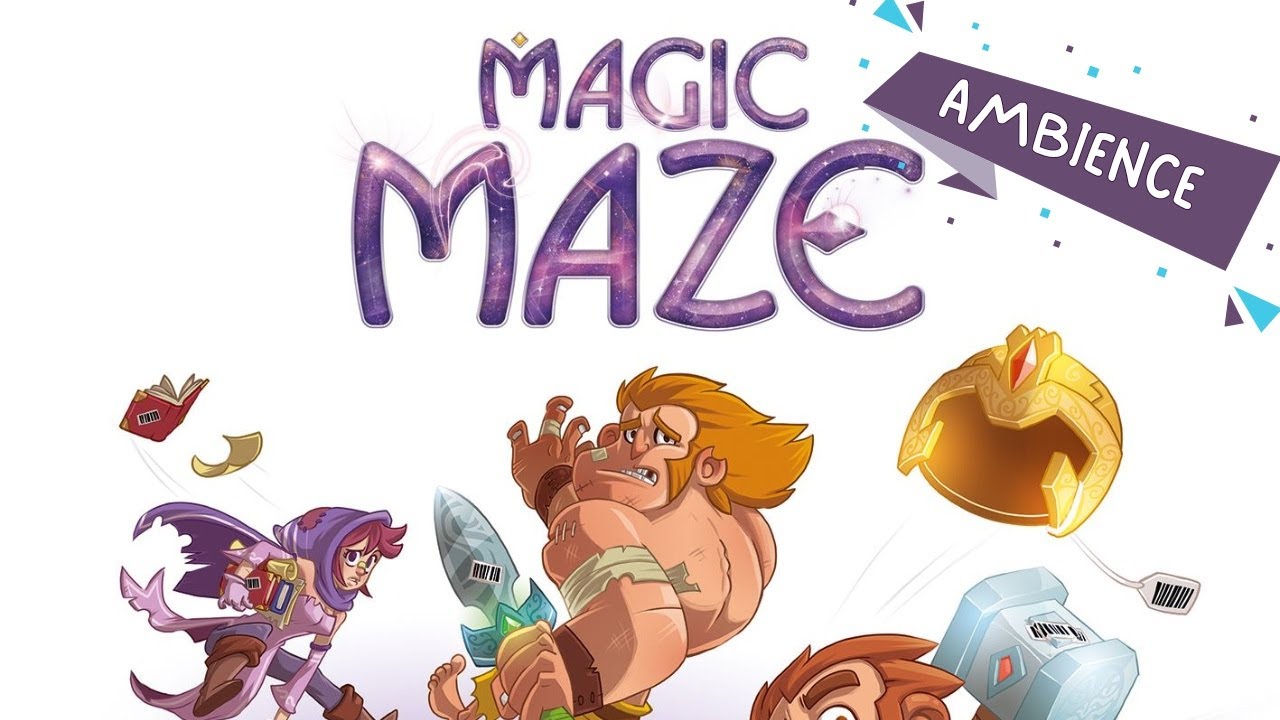 Magic Maze Ambience | Board Game Scenes with Music and Sound Effects ...