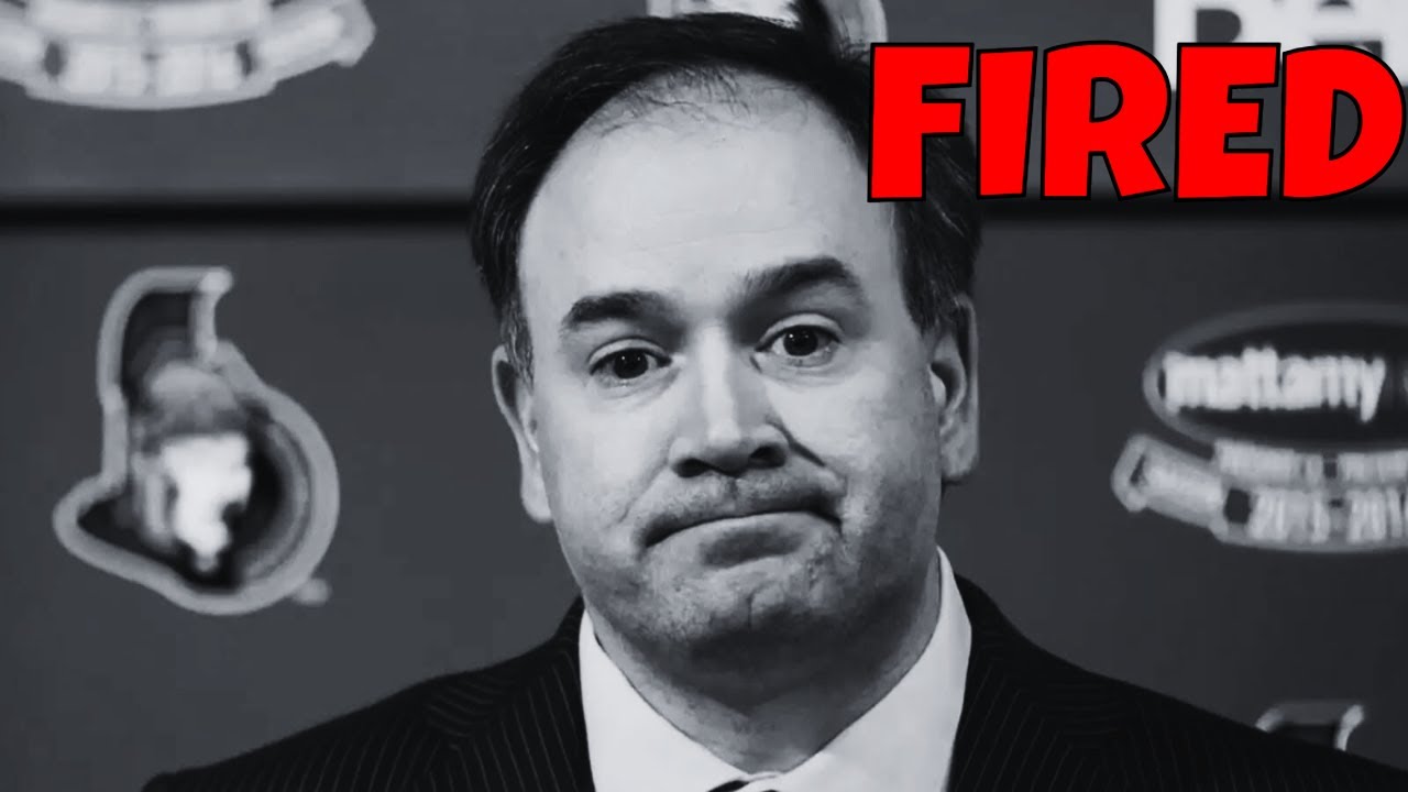 Ottawa Senators Fire Pierre Dorion and Lose 1st Round Pick - YouTube