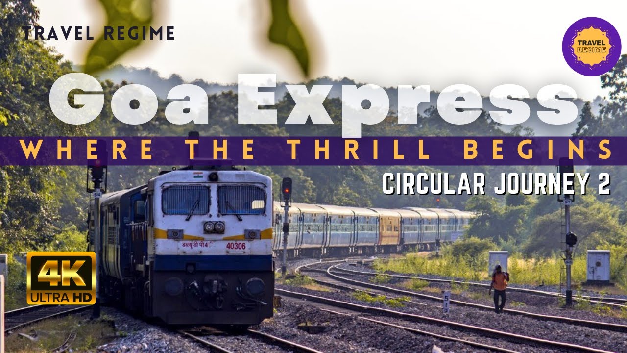 Pune to Madgaon (Goa) by Goa Express, We had a local bus ride for ...