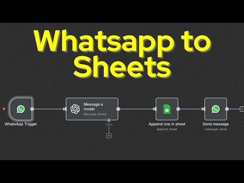 Video: n8n WhatsApp Chatbot Tutorial · Learn Automation and AI