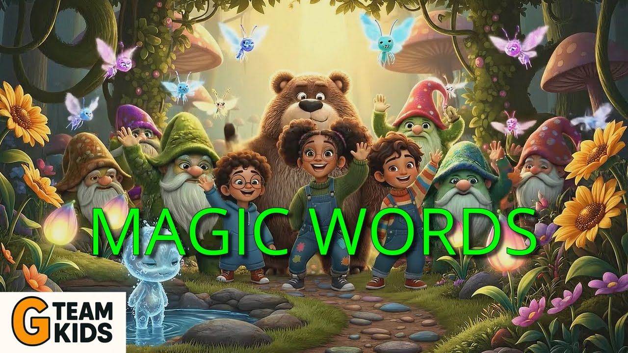 G Team Kids - Magic Words 🪄| Please, Thank You, Sorry, Excuse Me! - YouTube