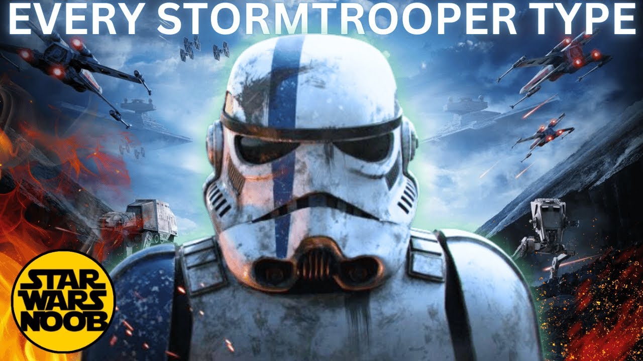 All Imperial Stormtrooper Variants - Star Wars Explained - YouTube