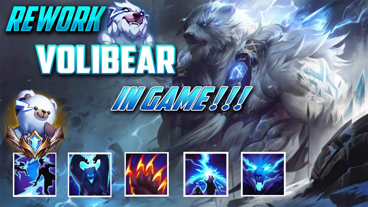 Rework de Volibear in game: Habilidades y Animaciones Basicas - YouTube
