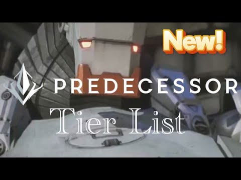 New! In Depth Predecessor Tierlist (Is Buff GRIM.exe OP??!) - YouTube