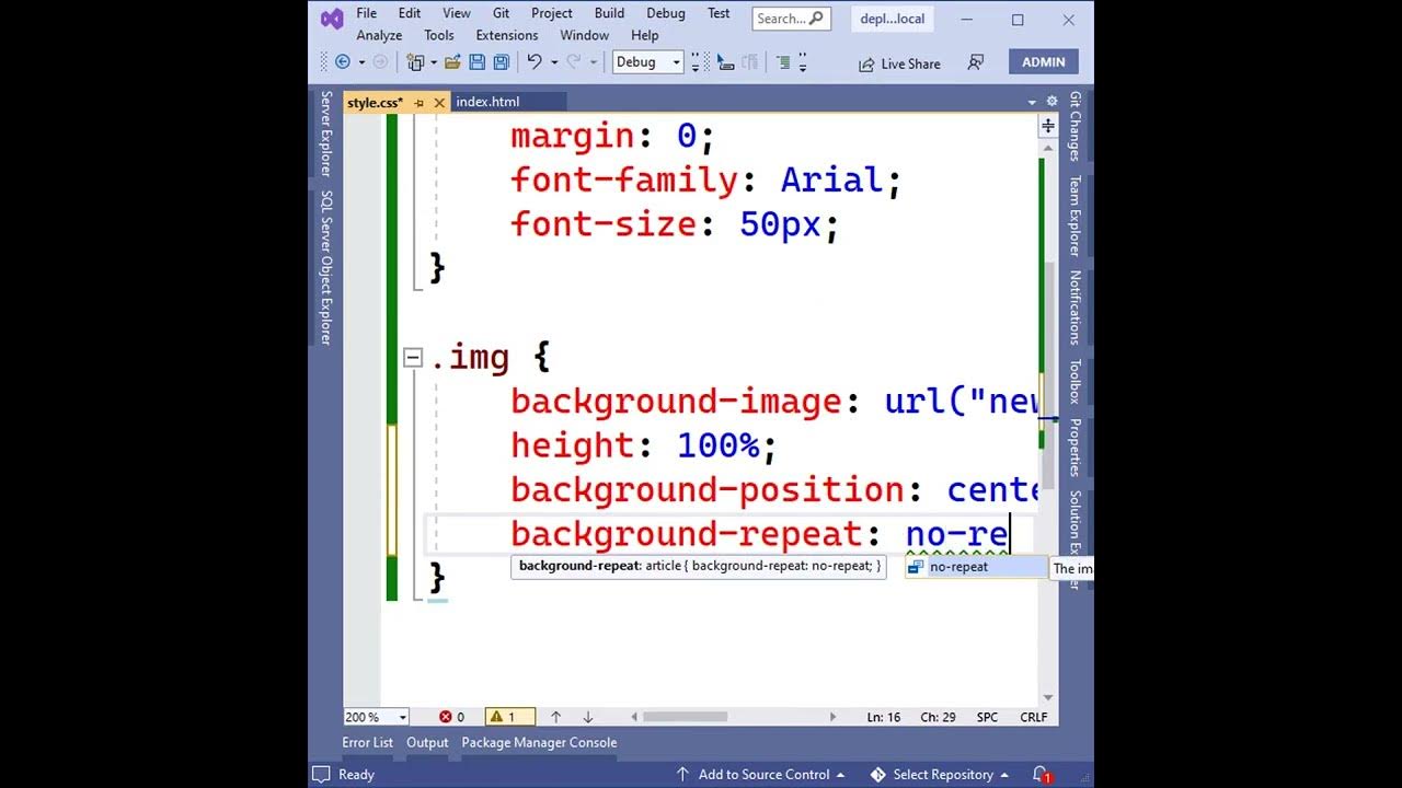 Blur Background | New York | HTML CSS | WebDesign | ThinhPham #shorts - YouTube