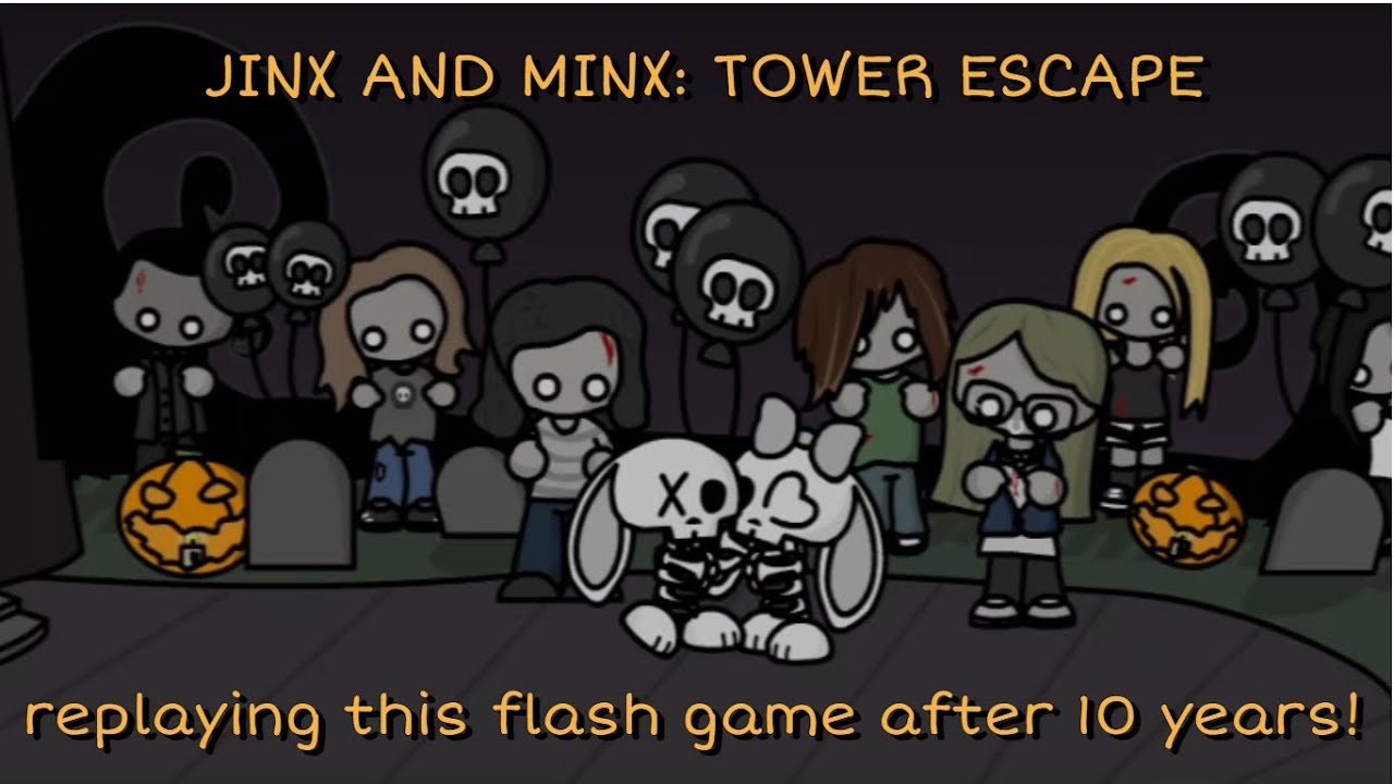 Jinx and Minx: Tower Escape (Flash Game) - YouTube