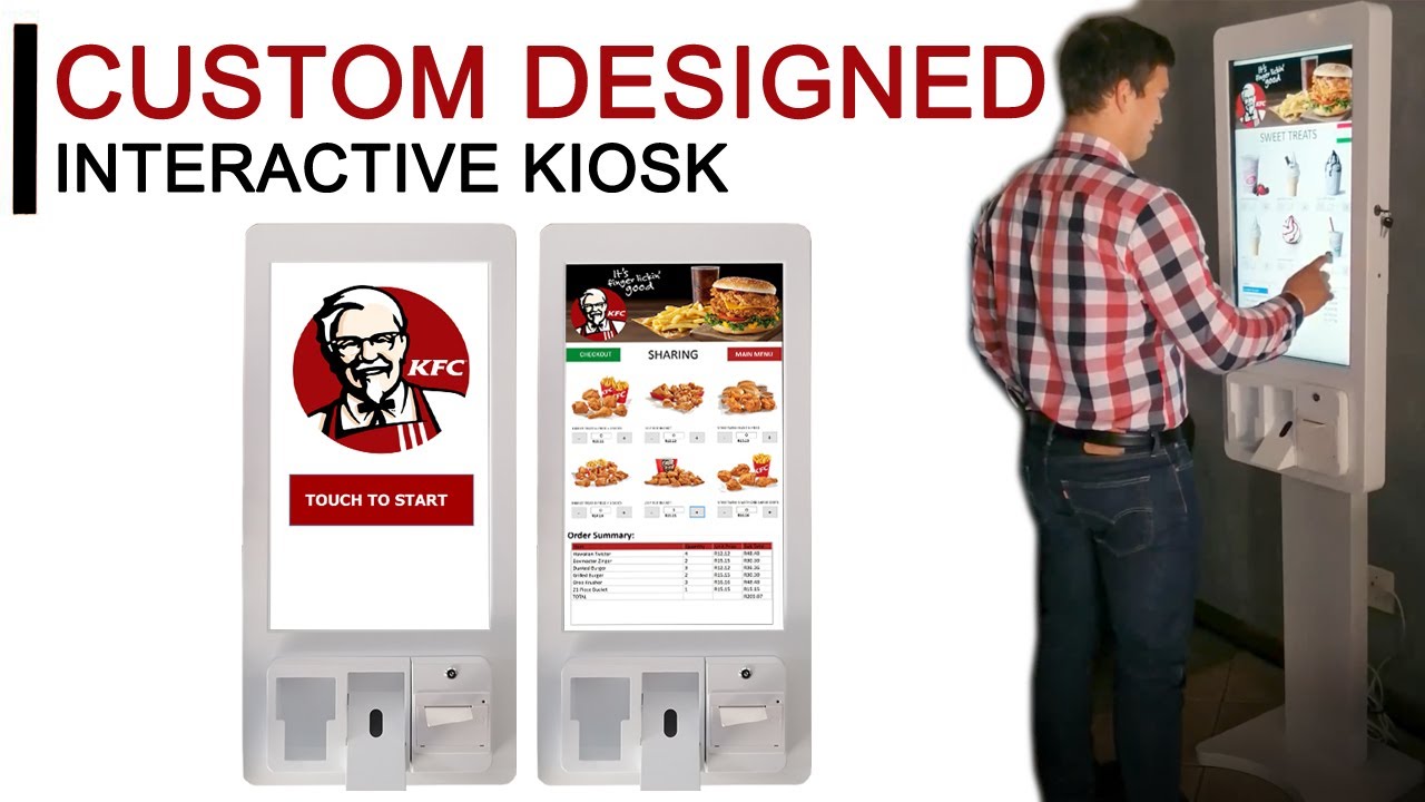 Self Service Interactive Kiosk - Modernize your restaurant l Digital ...